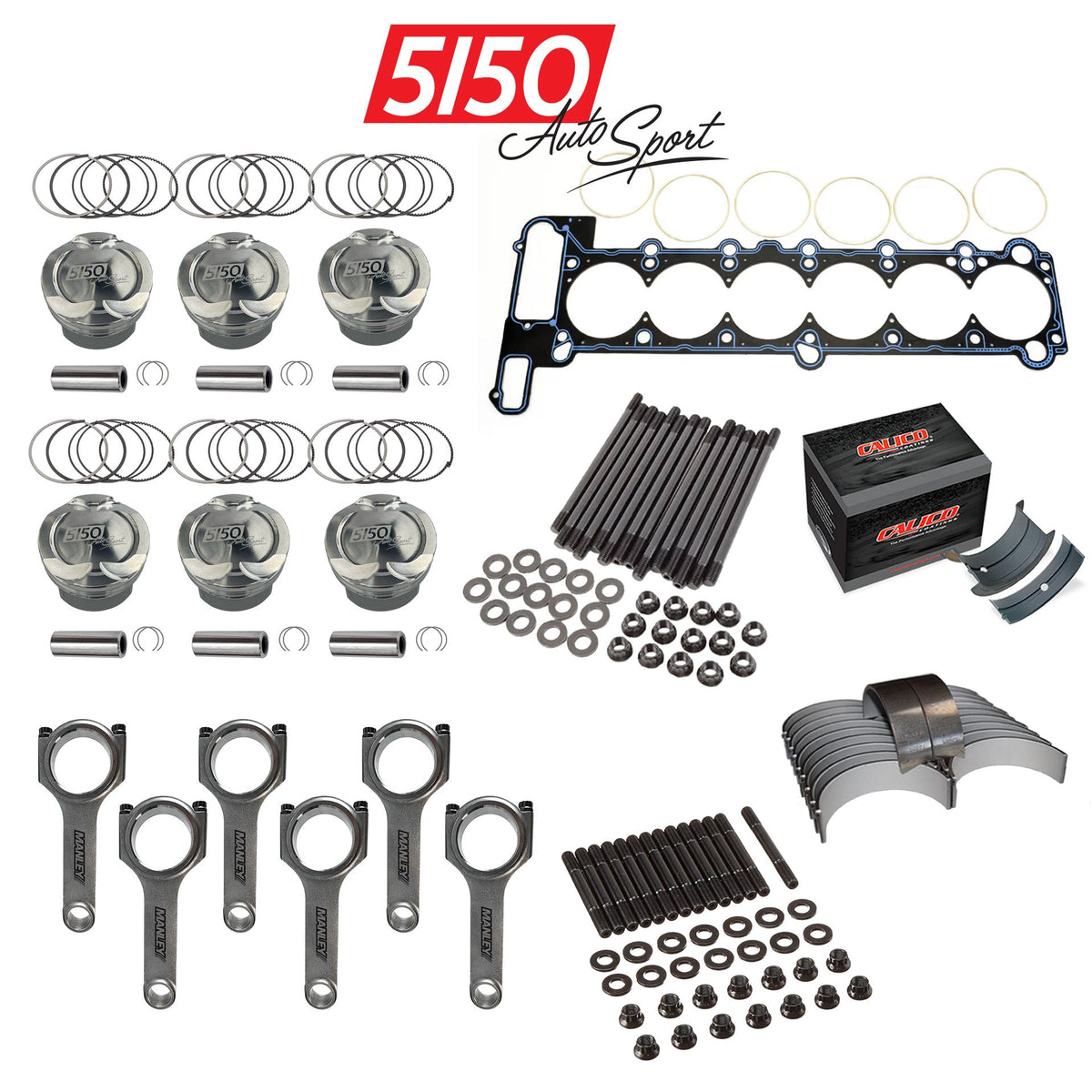 5150 AutoSport Pro-Series Turbo Build Kit, BMW M50/M52/S50/S52 – Vader ...